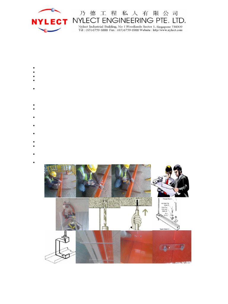 MOS For Fabrication and Installation of Cable Support | PDF