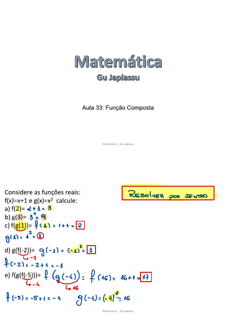 Função Composta | PDF