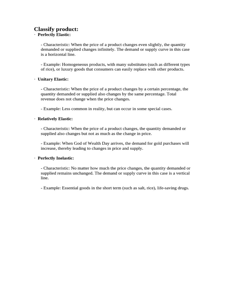 Classify Product | PDF