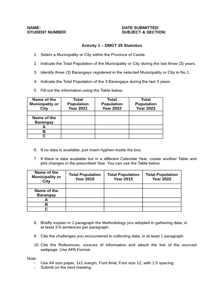 Activity 1 - DMGT 25 | PDF