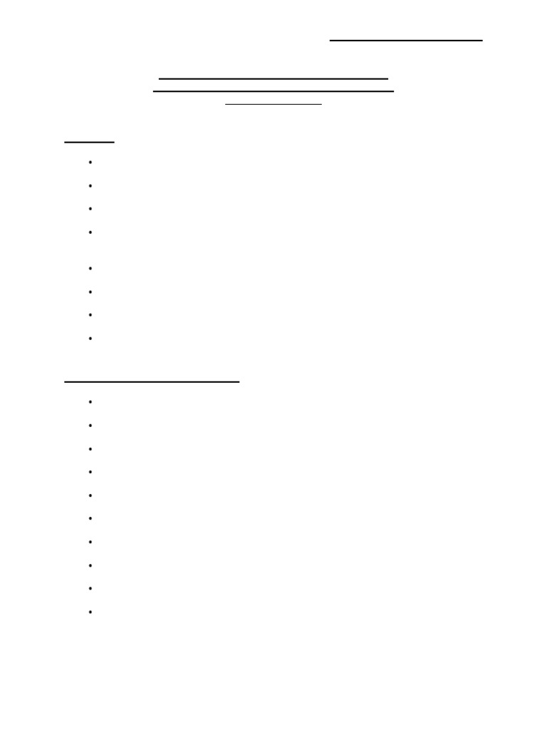 High School Visit Preparation Checklist | PDF | Teachers | Career & Growth