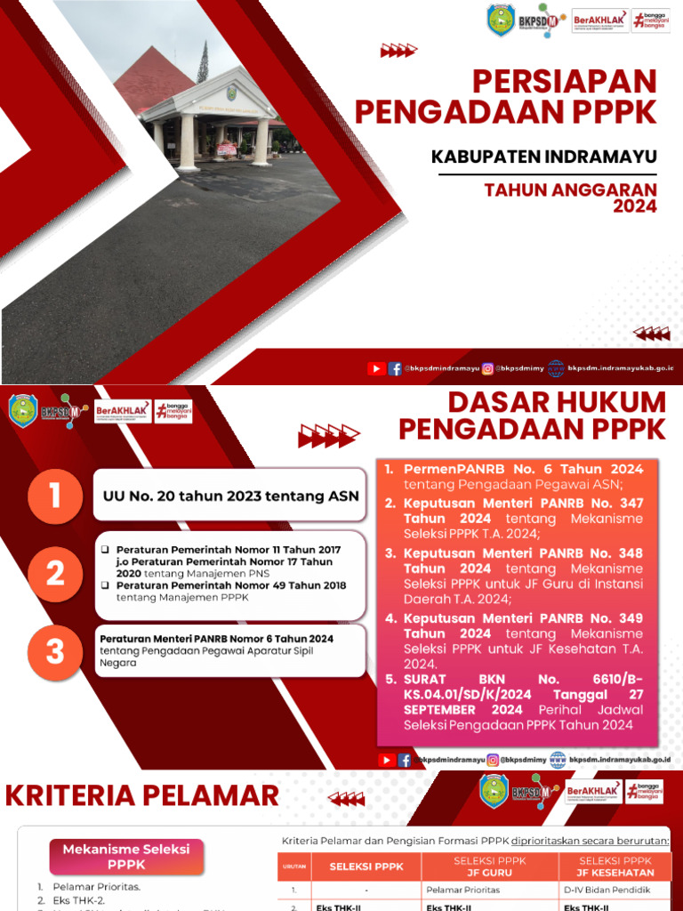 Materi Persiapan Pengadaan PPPK | PDF