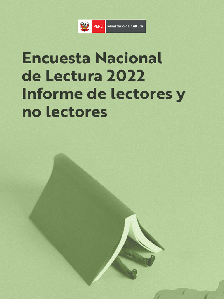 Encuesta Nacional de Lectura 2022 Perú Informe de Lectores y No ...