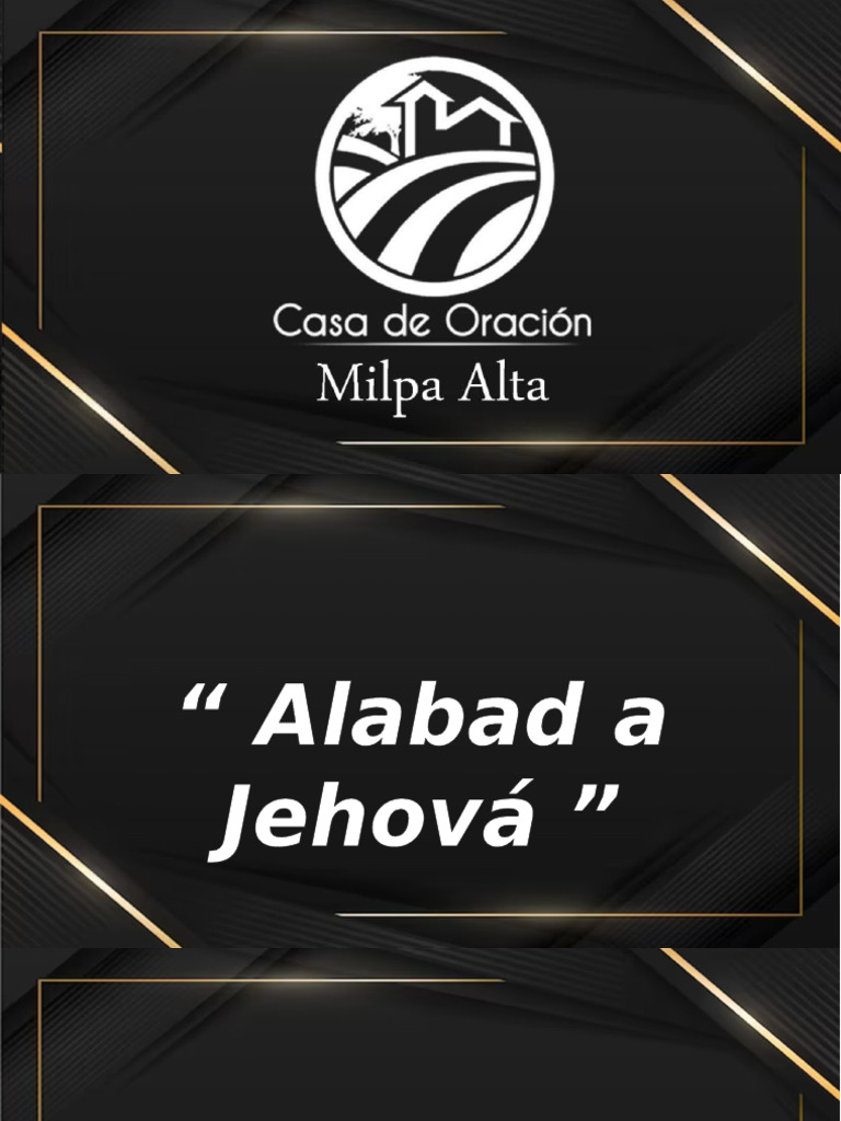 Alabad A Jehova | PDF