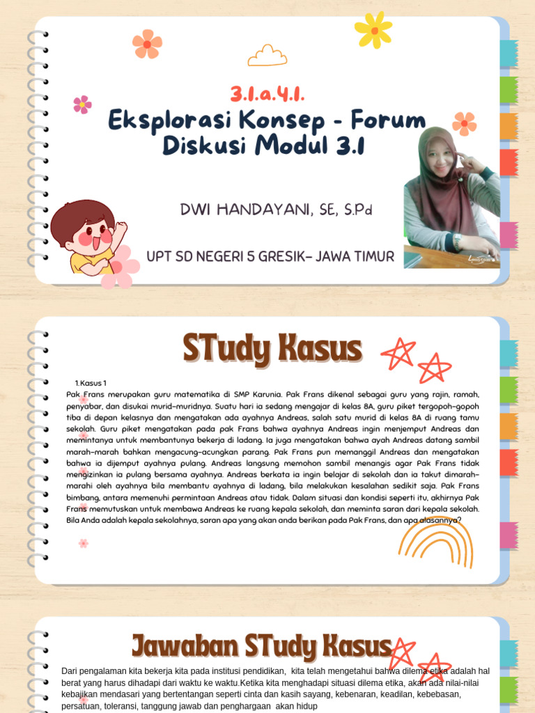 3.1.a.4.1. Eksplorasi Konsep - Forum Diskusi Modul 3.1 Dwi Handayani 030223 Ok | PDF