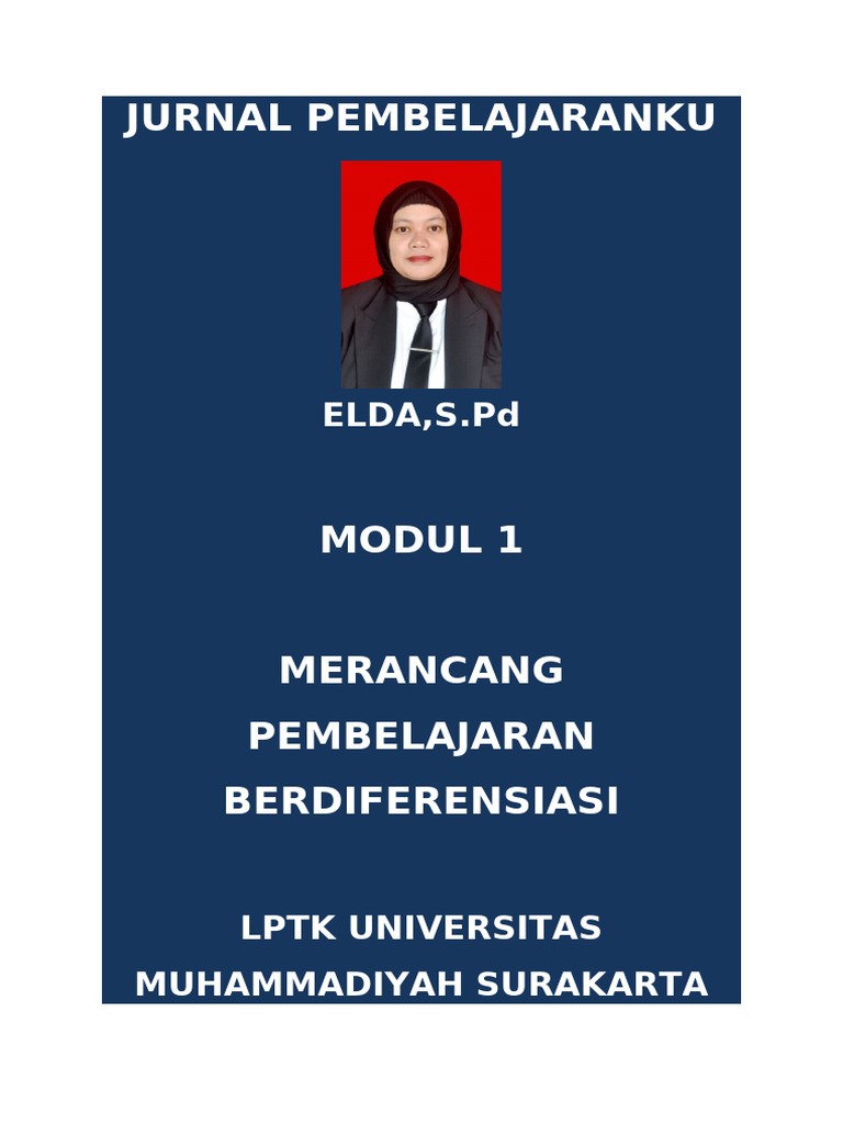 Jurnal Pembelajaran Modul 1 Elda | PDF