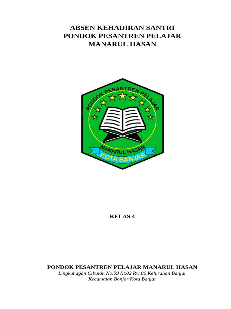 Cover Absensi | PDF