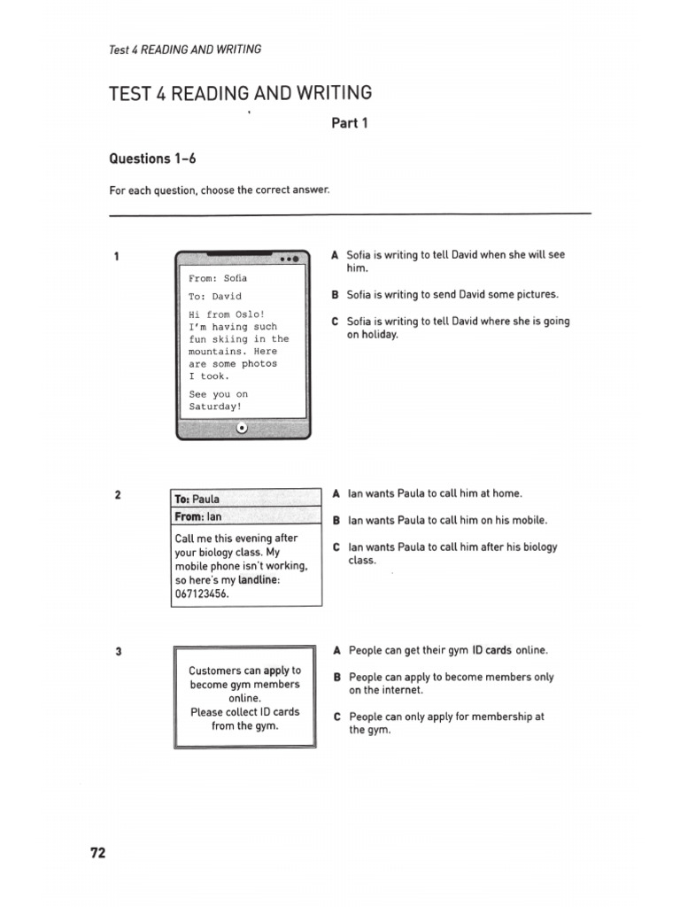 Practice Tests Collins Cambridge English | PDF