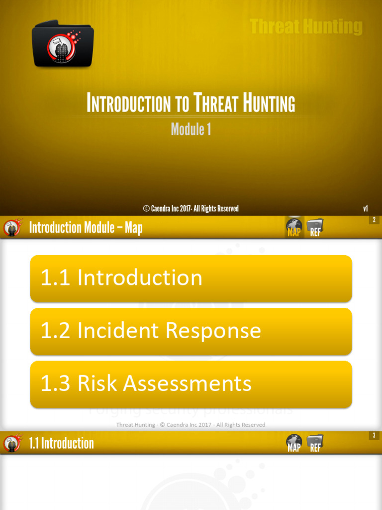 Module 1 - Introduction To Threat Hunting | PDF