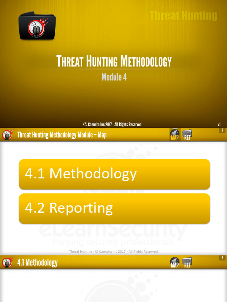 Module 4 - Threat Hunting Methodology | PDF