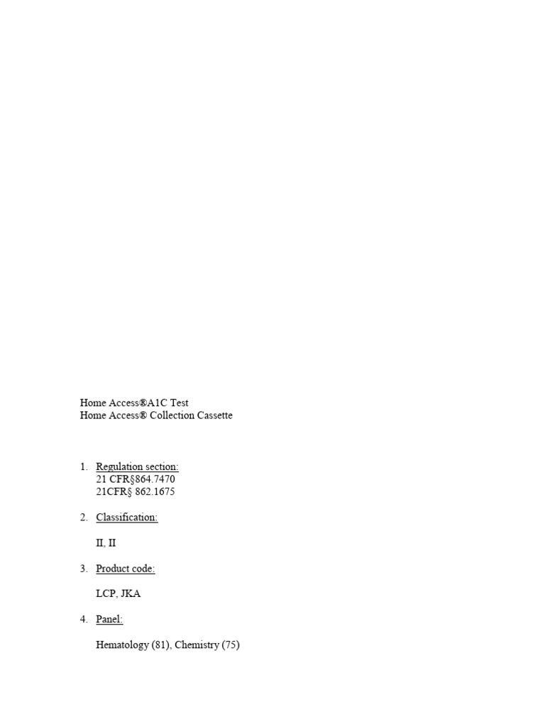 510 (K) Substantial Equivalence Determination Decision Memorandum Assay Only Template | PDF