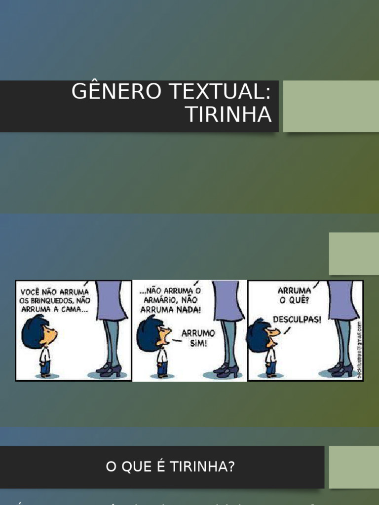 Slide - Tirinha | PDF