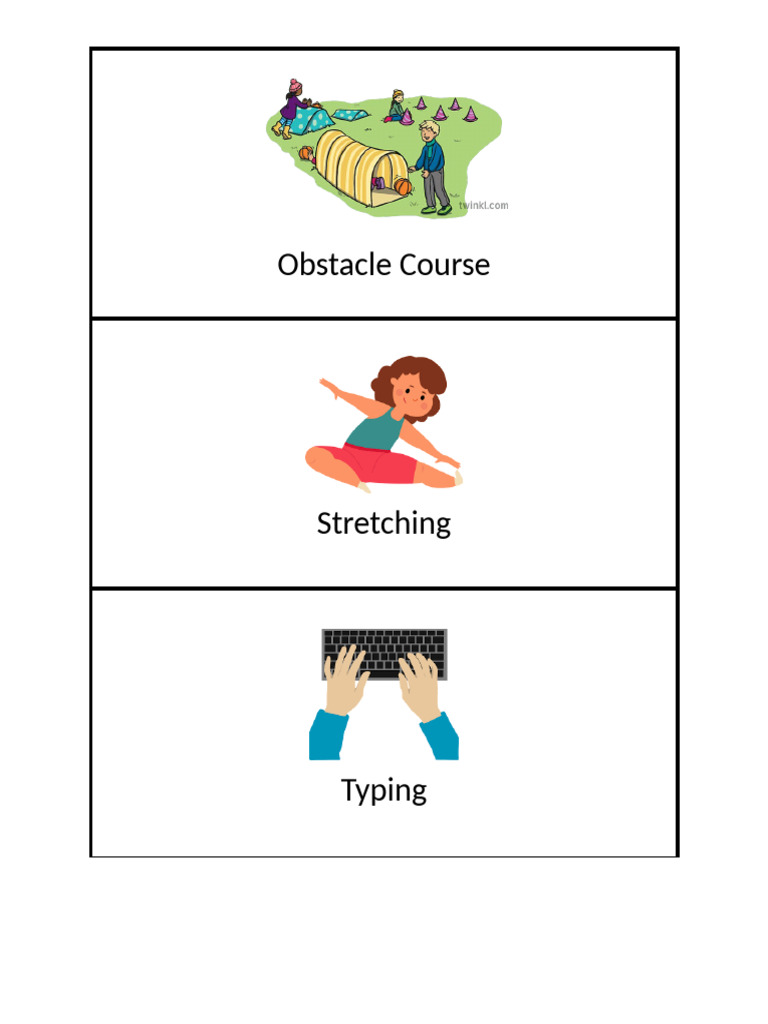 Visuals Activity List | PDF