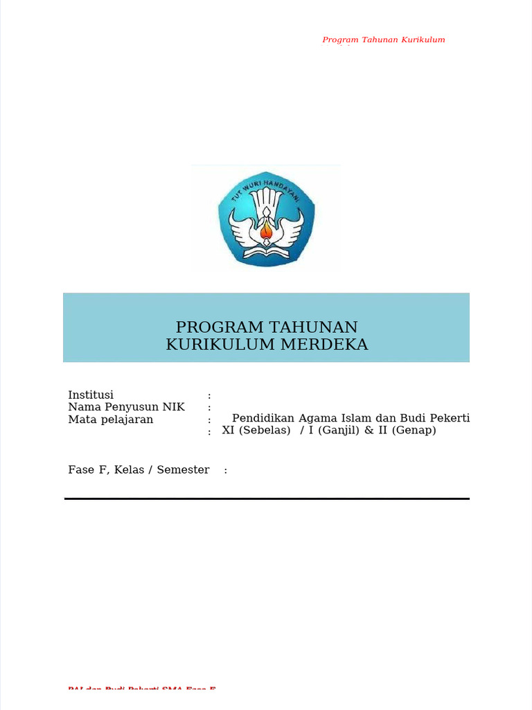 PDF Prota Pai Kelas 11 - Compress | PDF