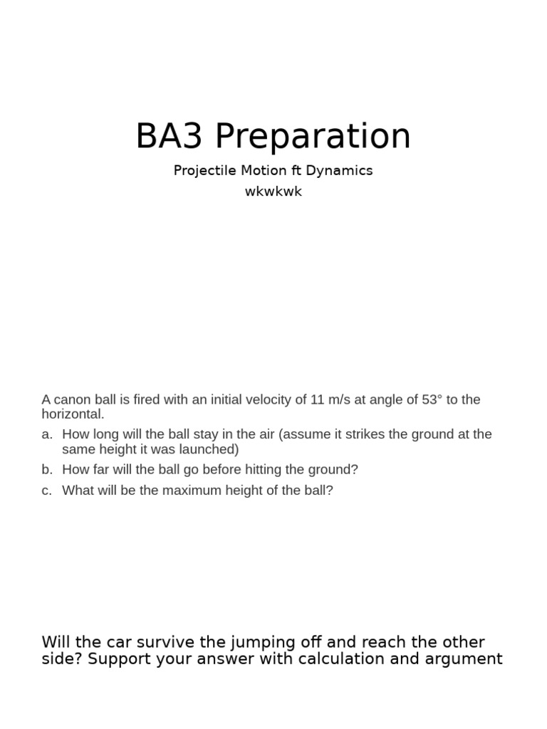 BA Prep PhysicsX | PDF