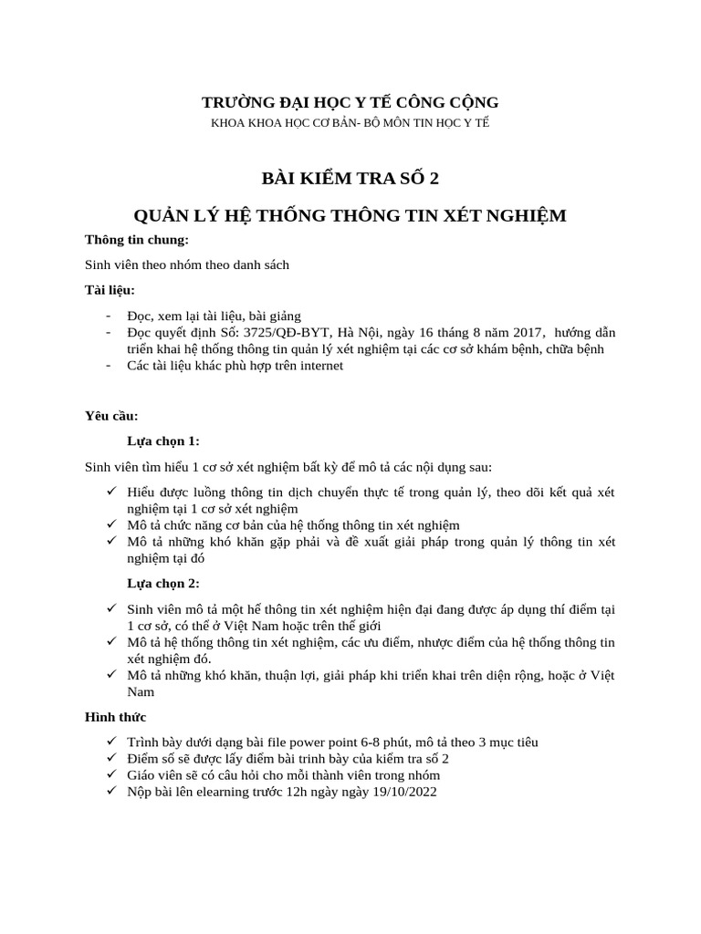 HD Bai Tap Kien Tap Phong Kham | PDF