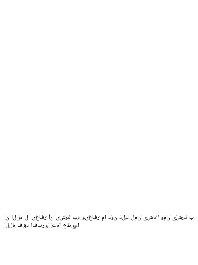 Pengertian Syirik Modern | PDF