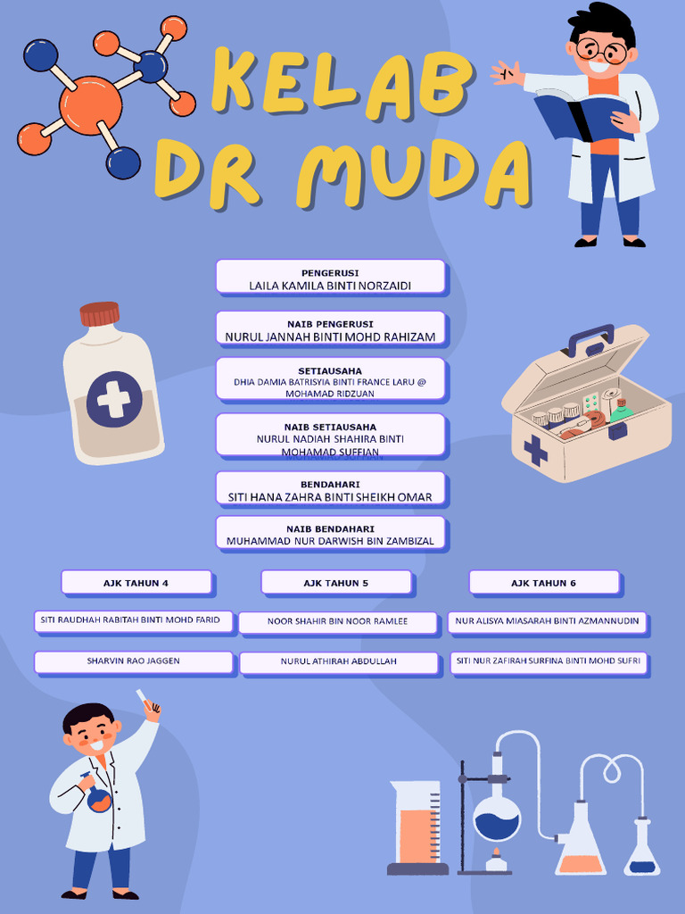 Blue Illustration Experiment Blank Paper A4 Document Page Border | PDF