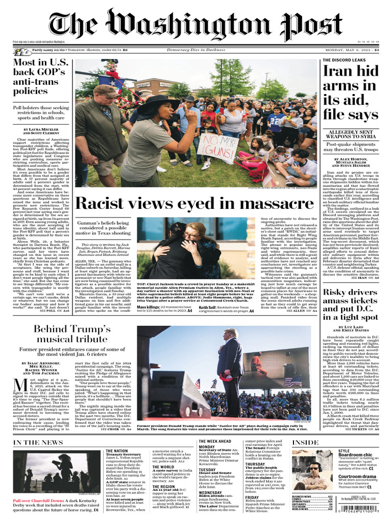 The Washington Post - May 08 2023 - The Washington Post | PDF