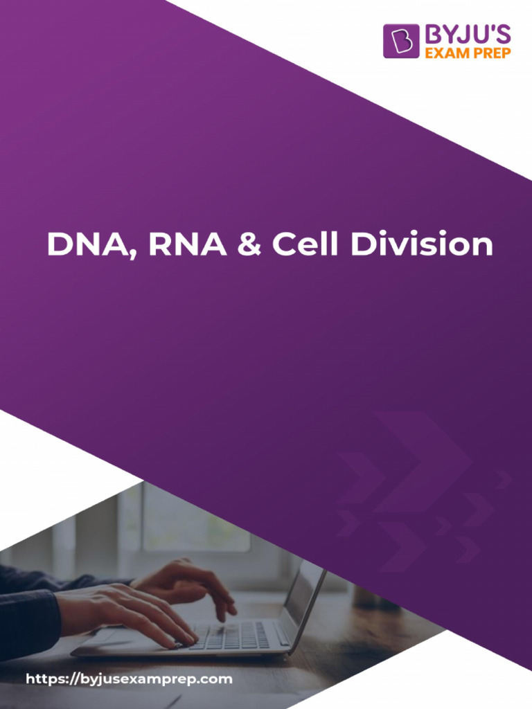 Dna Rna Cell Division | PDF