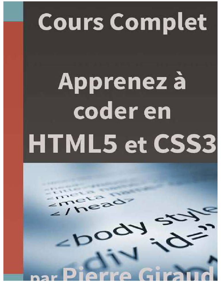 Exemple 0549 Apprenez A Coder en Html5 Et en Css3 | PDF