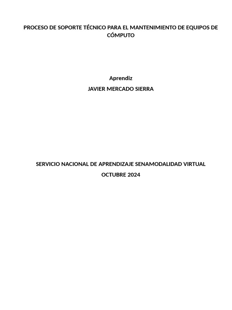 Evidencia AA3-Ev2 Informe Caso de Estudio Identificación y Solución de ... Evidencia AA3-Ev2 Informe Caso de Estudio Identificación y Solución de ...