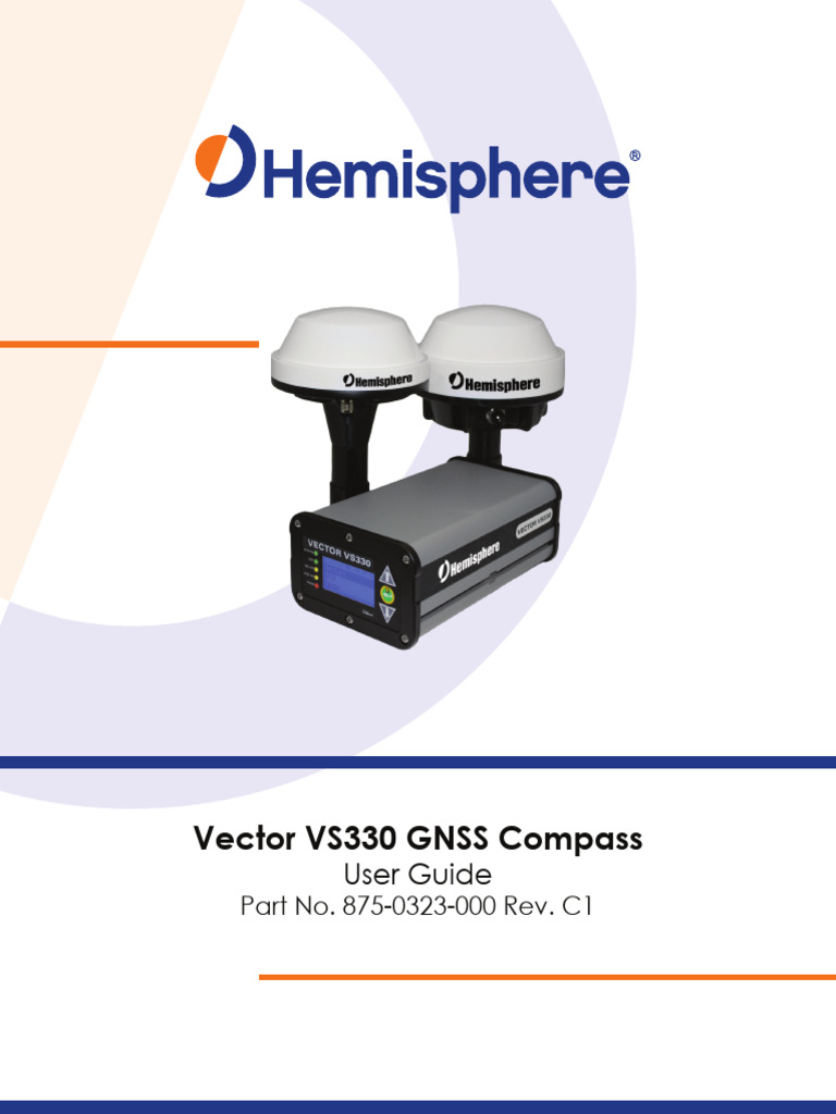 Hemisphere Vector VS330 User Guide | PDF