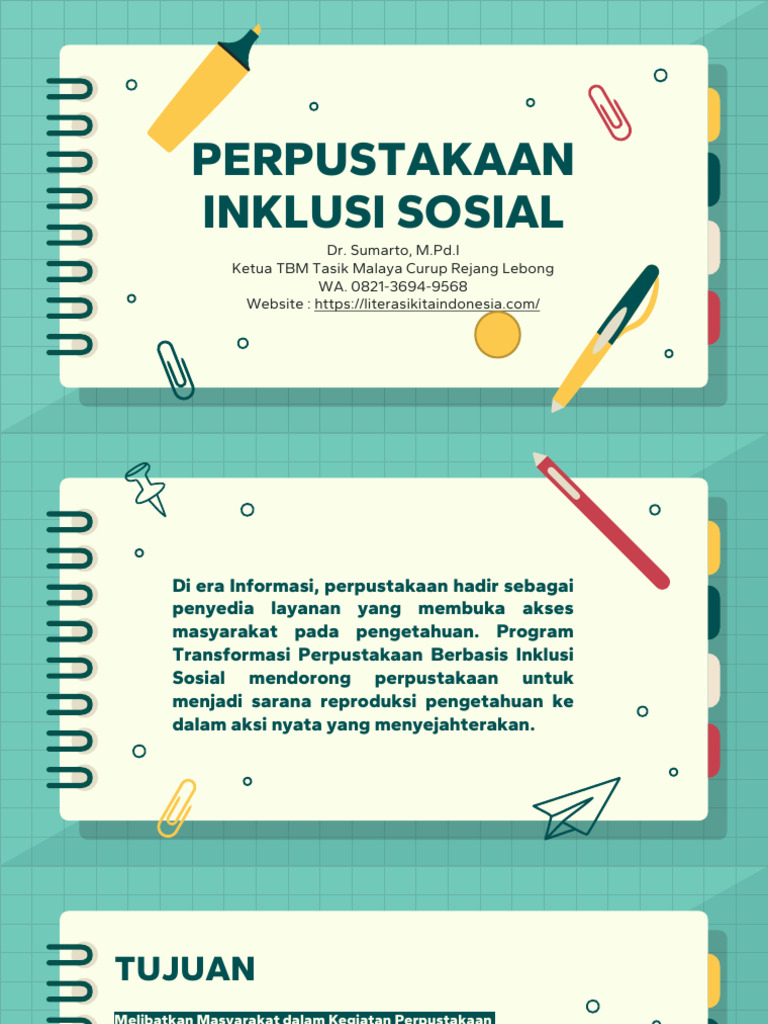 Sumarto - Perpustakaan Inklusi | PDF