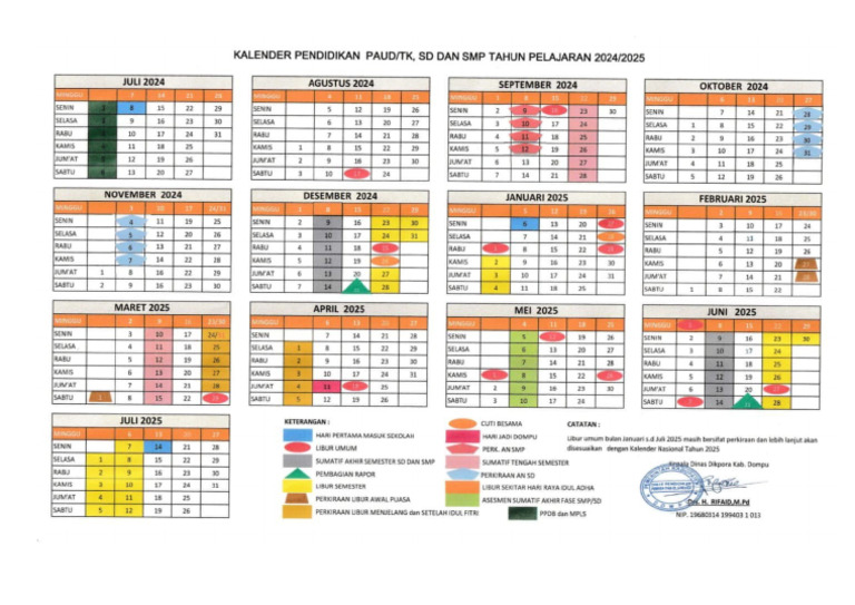 Kalender Pendidikan | PDF