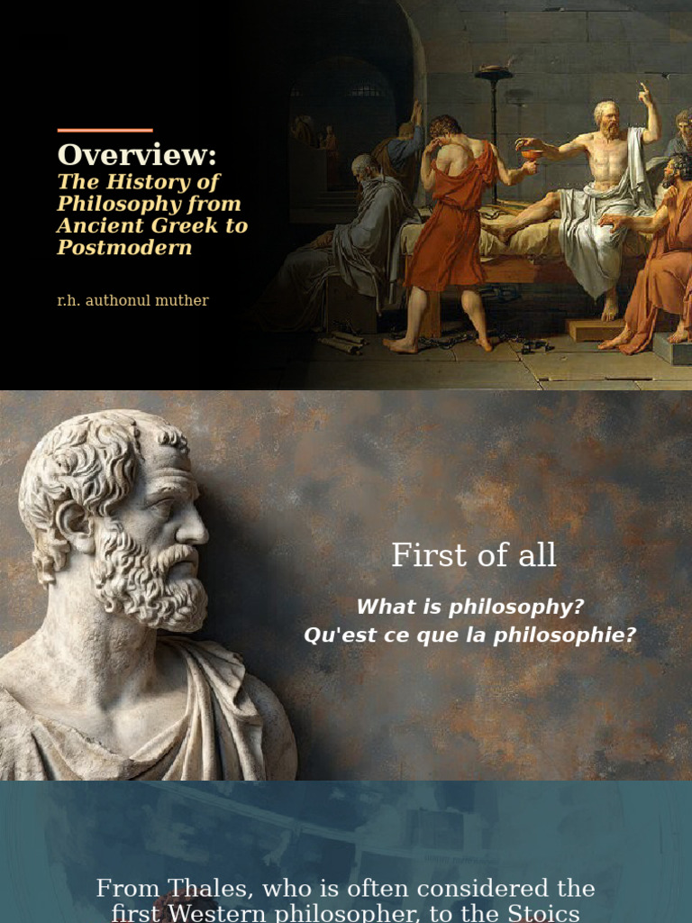 First Meet Overview History of Philosophy | PDF