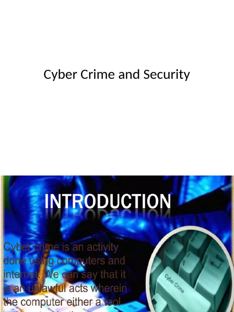 Cyber Crime | PDF