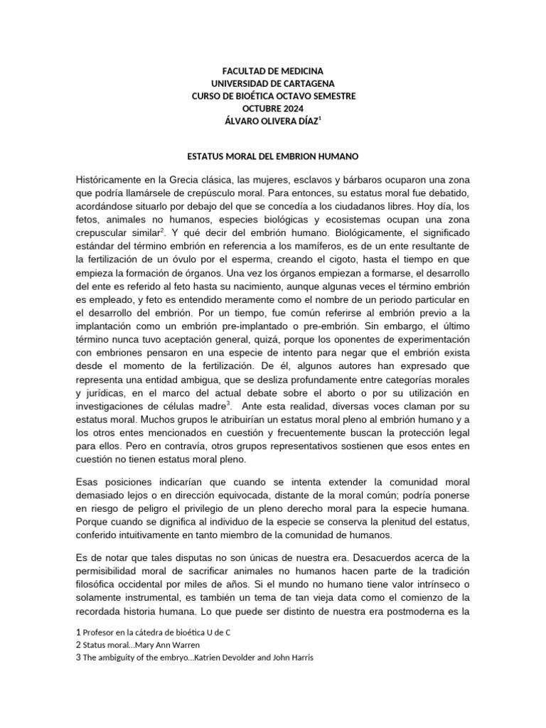 Status Moral | PDF