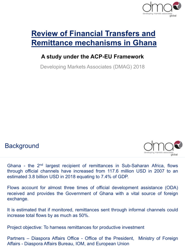 Iom Ghana Remittances Review Final | PDF
