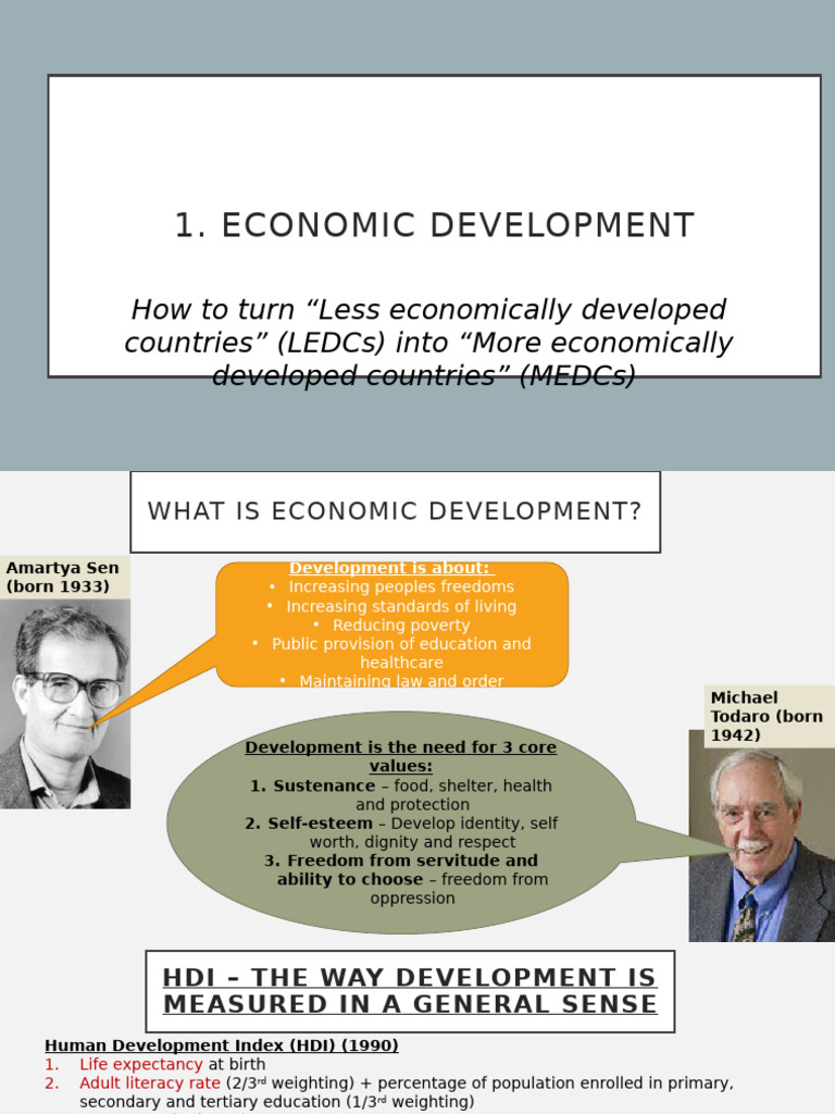 Economic Development Full Powerpoint | PDF