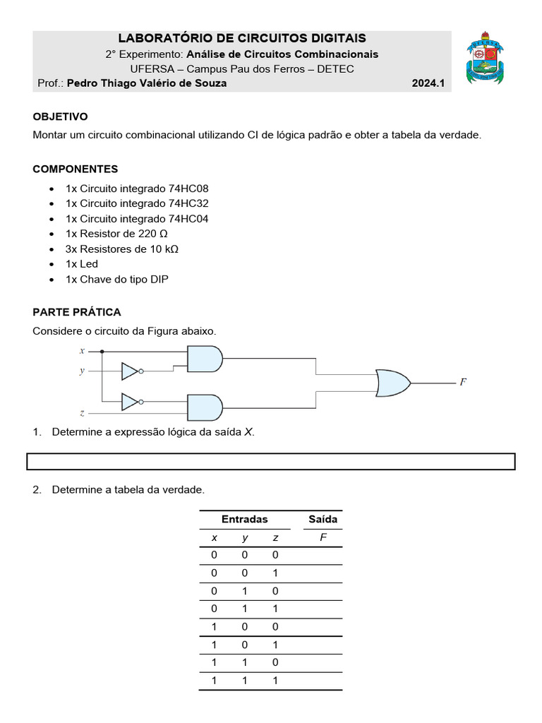 02 Circuitos Combinacionais | PDF
