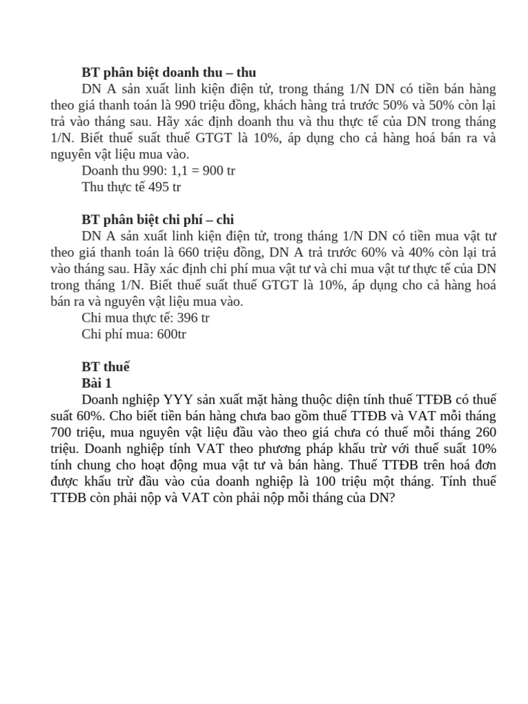 C2 - BT thuế | PDF