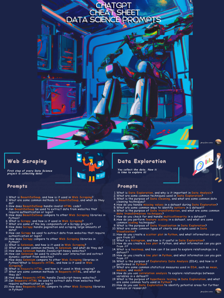 ChatGPT CheatSheet | PDF