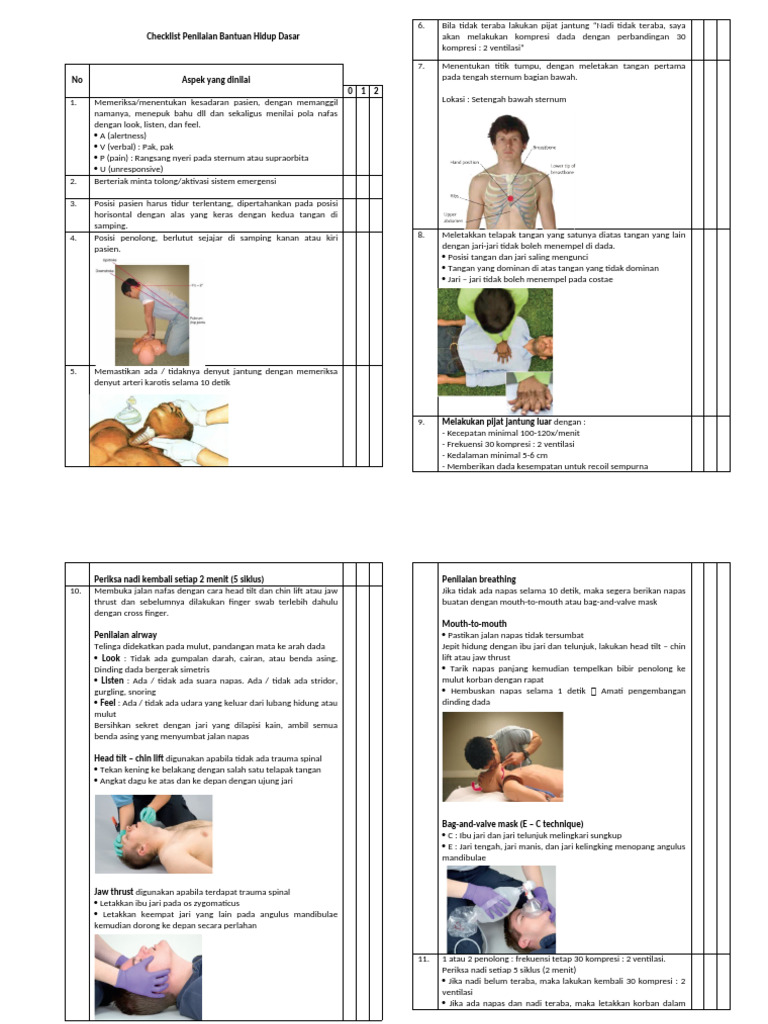 Checklist BHD | PDF