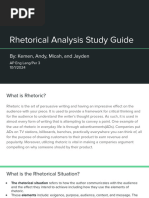 A Handbook of Rhetorical Devices | PDF | Rhetoric | Metaphor