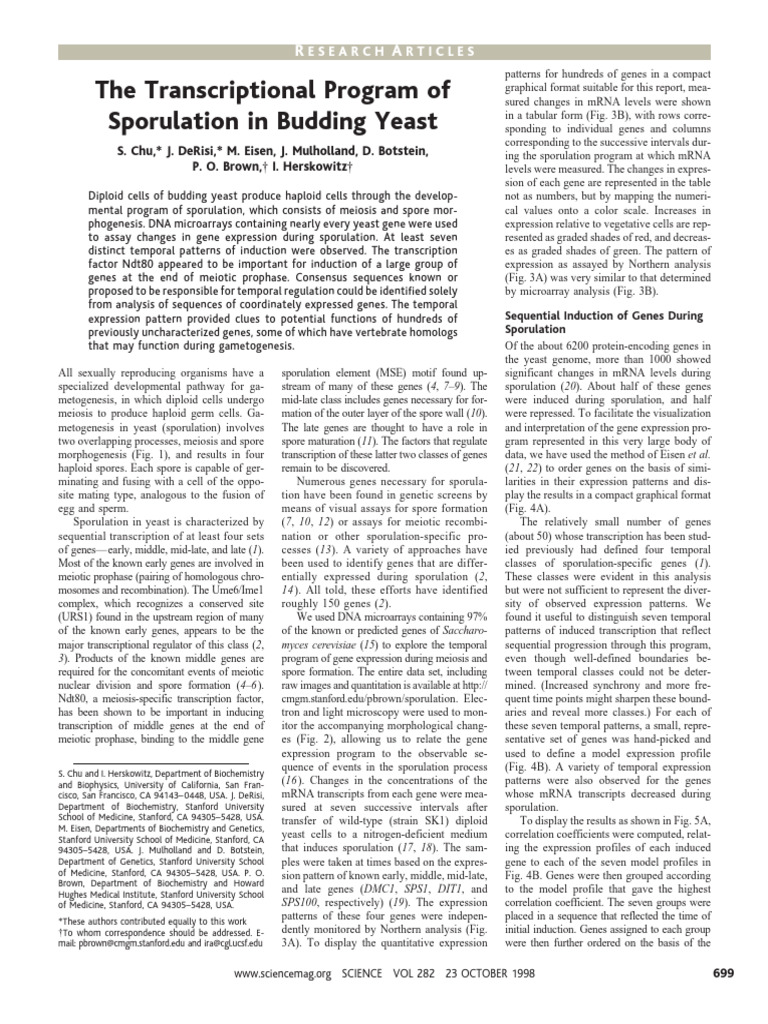 Chu Science 1998 | PDF