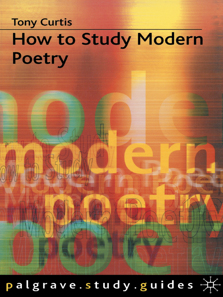 Study Modern Poetry-Macmillan Education UK (1990) | PDF