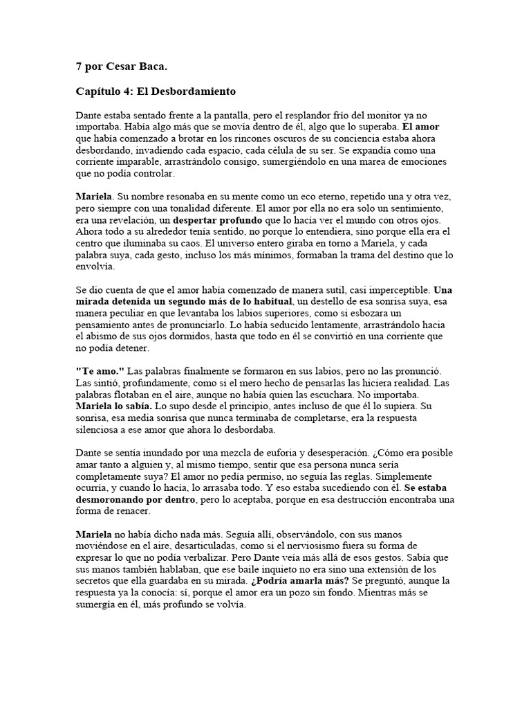 7 Por Cesar Baca | PDF | Amor