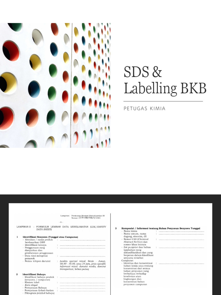 SDS & Labelling | PDF
