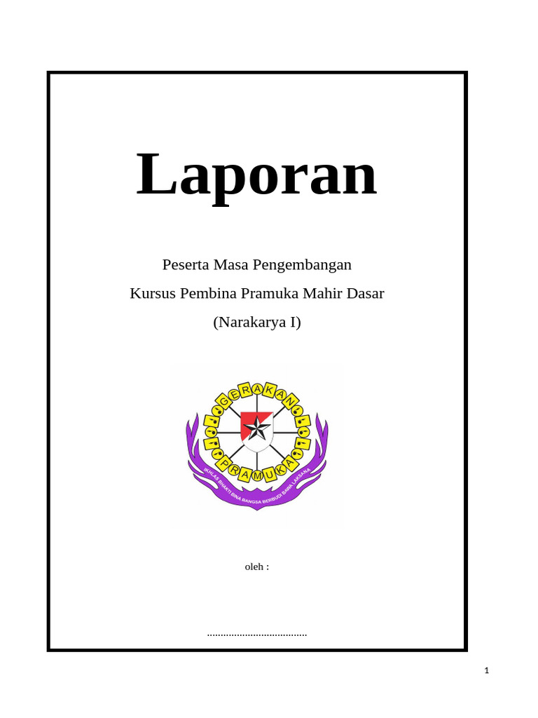 Form Narakarya I KMD | PDF