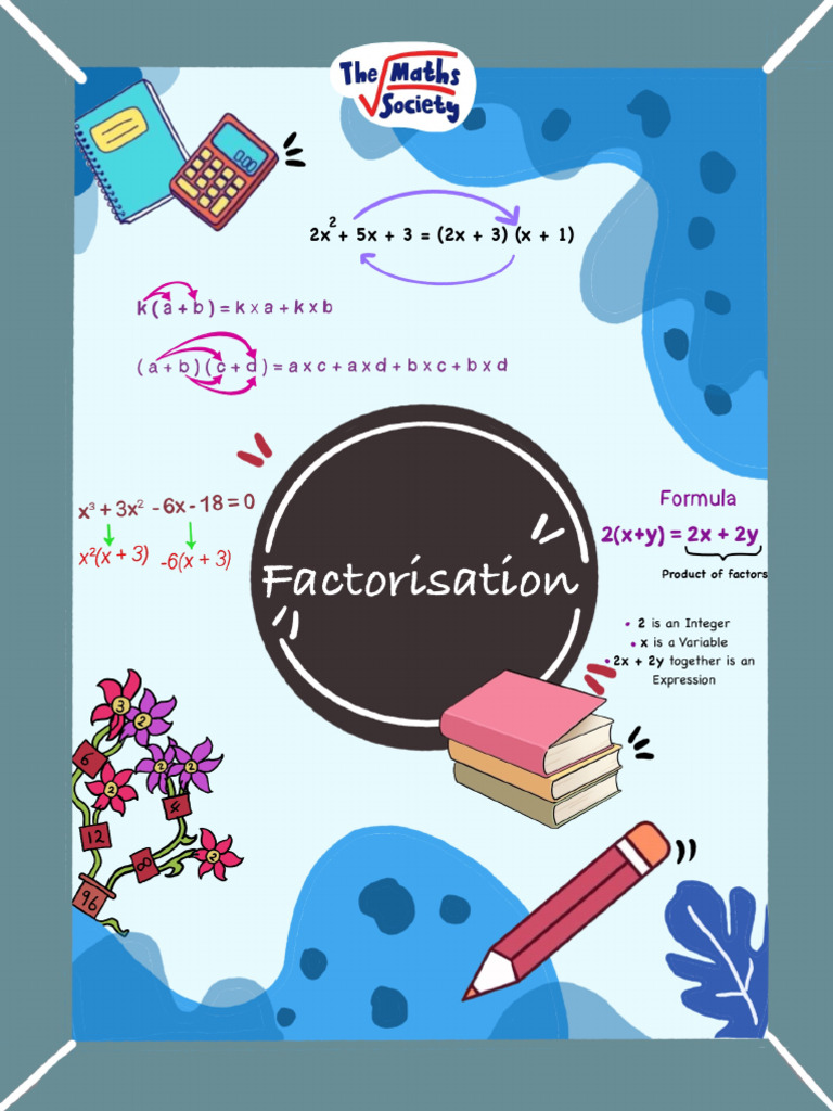 Chapter 6.3-Factorisation | PDF