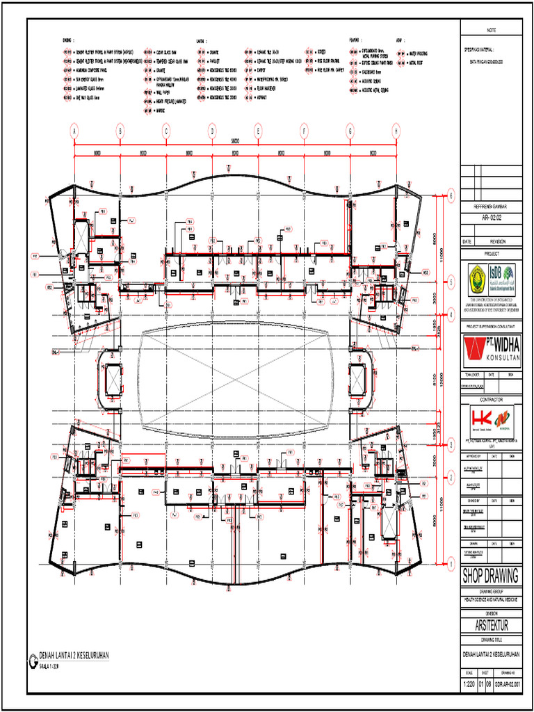 DENAH Pintu LT 2 | PDF