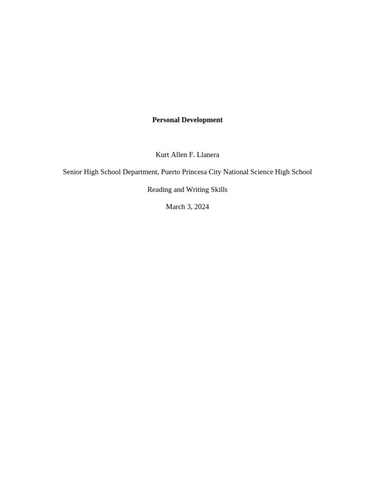 Classification and Exemplification Essay | PDF | Psychological ...