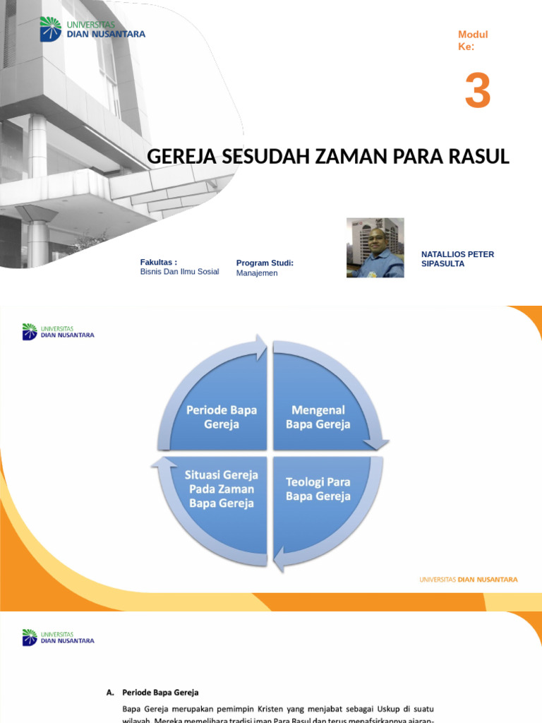 M3 - PPT - Gereja Sesudah Zaman para Rasul | PDF