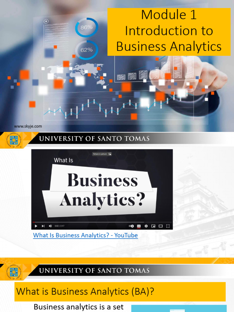 Introduction To Business Analytics | PDF