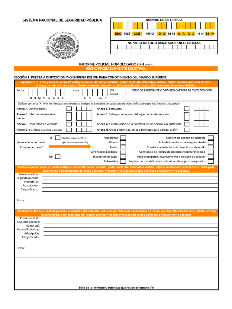 001 - Informe Policial Homologado (ACTUALIZADO 05-JULIO-2024) | PDF ...